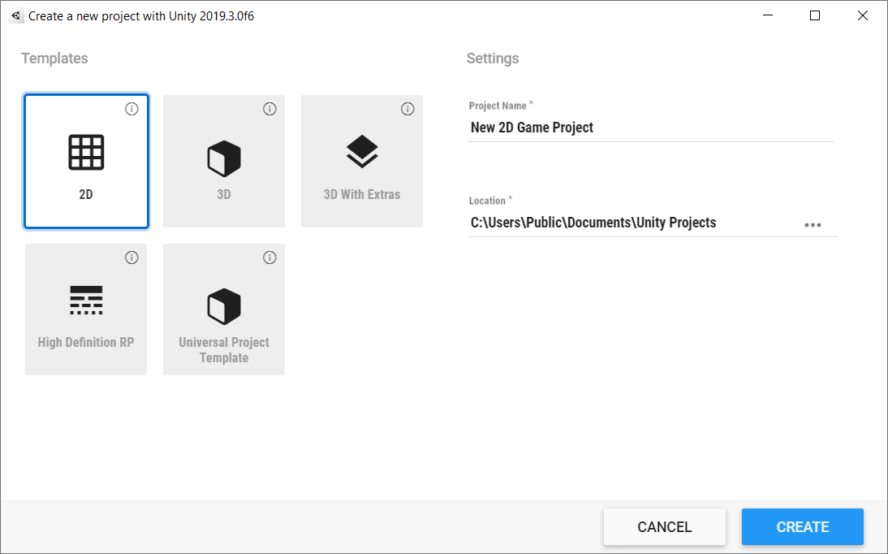 Setting up a 2D Scene in Unity 2020 - Eledris | Game Development Guides